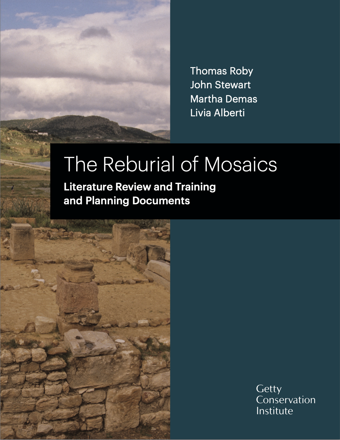 New didactic document on the reburial of mosaics published by the GCI ...